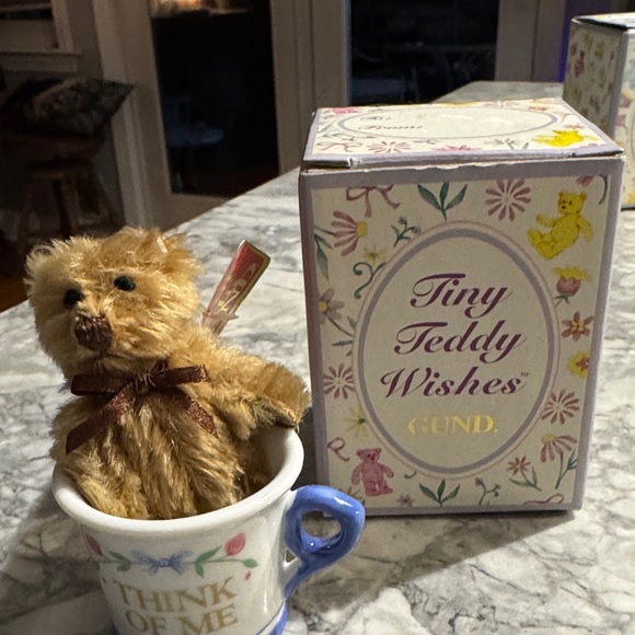Gund | Toys | Gund 999 3inch Teddy Bear Tiny Teddy Wishes Think Of Me ...